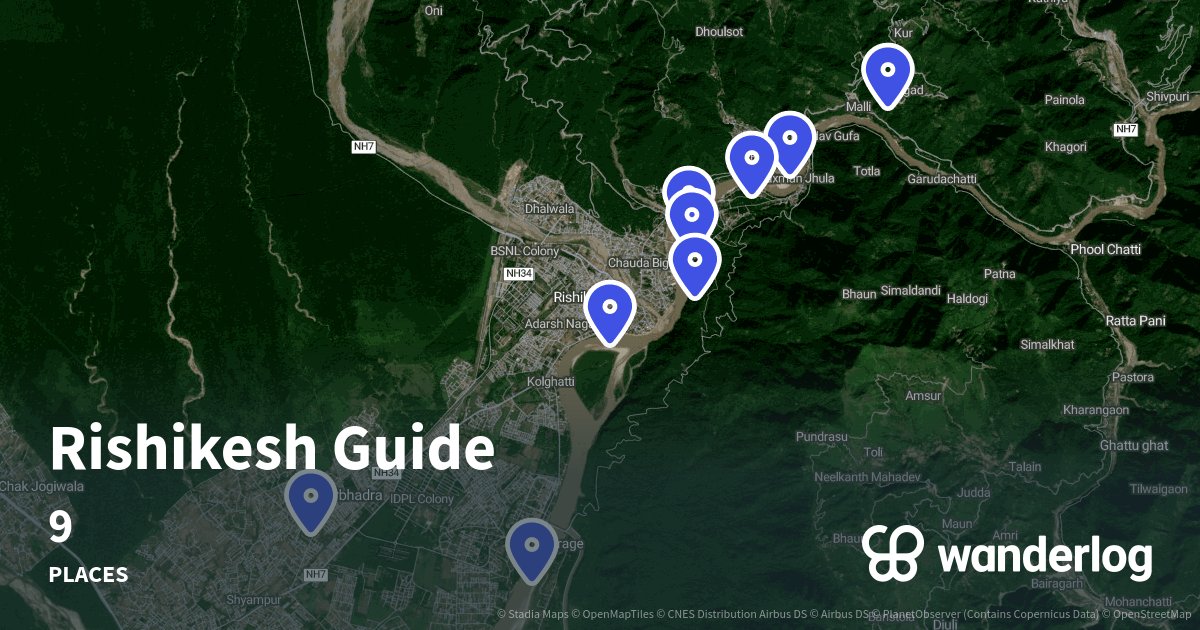Rishikesh India Map – Rishikesh India – LSWE