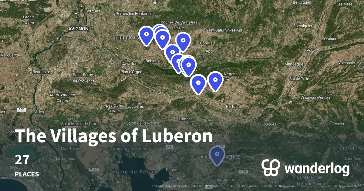The Villages of Luberon – Wanderlog
