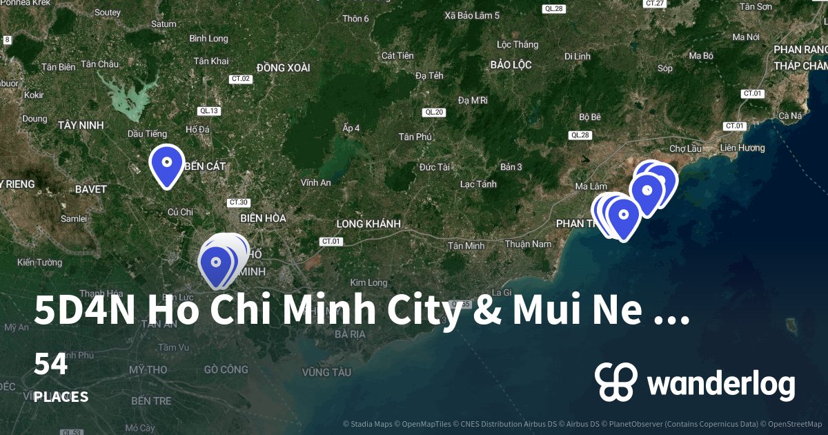 5D4N Ho Chi Minh City & Mui Ne Guide – Wanderlog