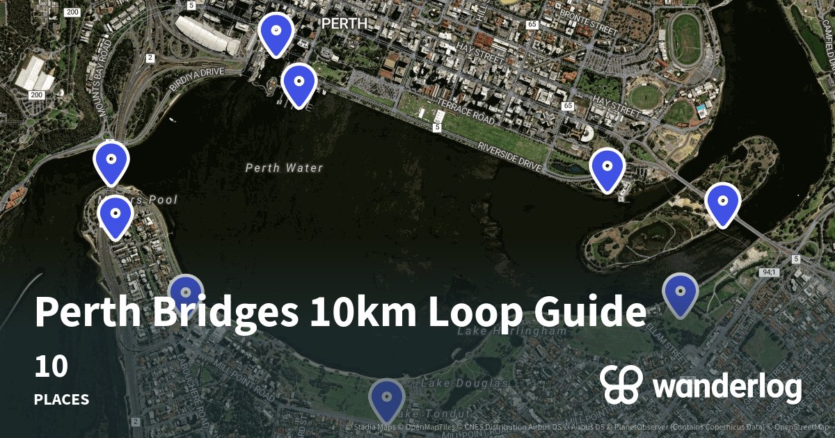 Perth Bridges 10km Loop Guide – Wanderlog