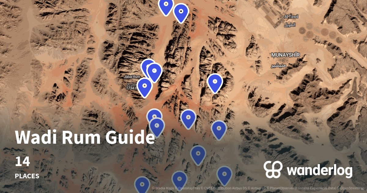 Wadi Rum Guide – Wanderlog