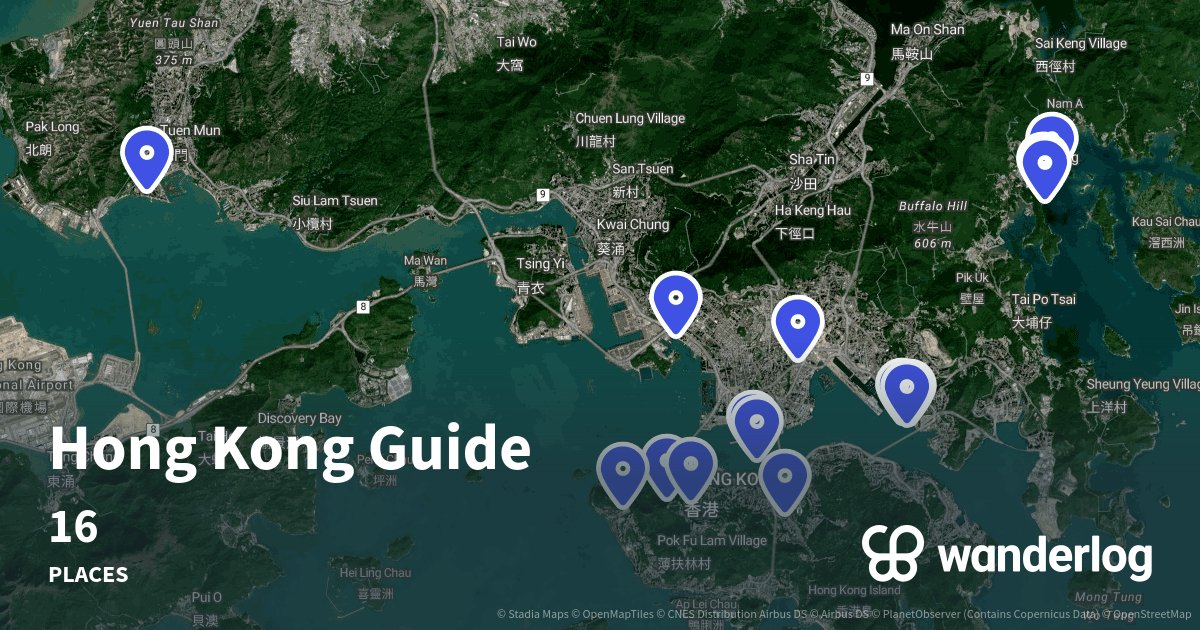 Hong Kong Guide – Wanderlog