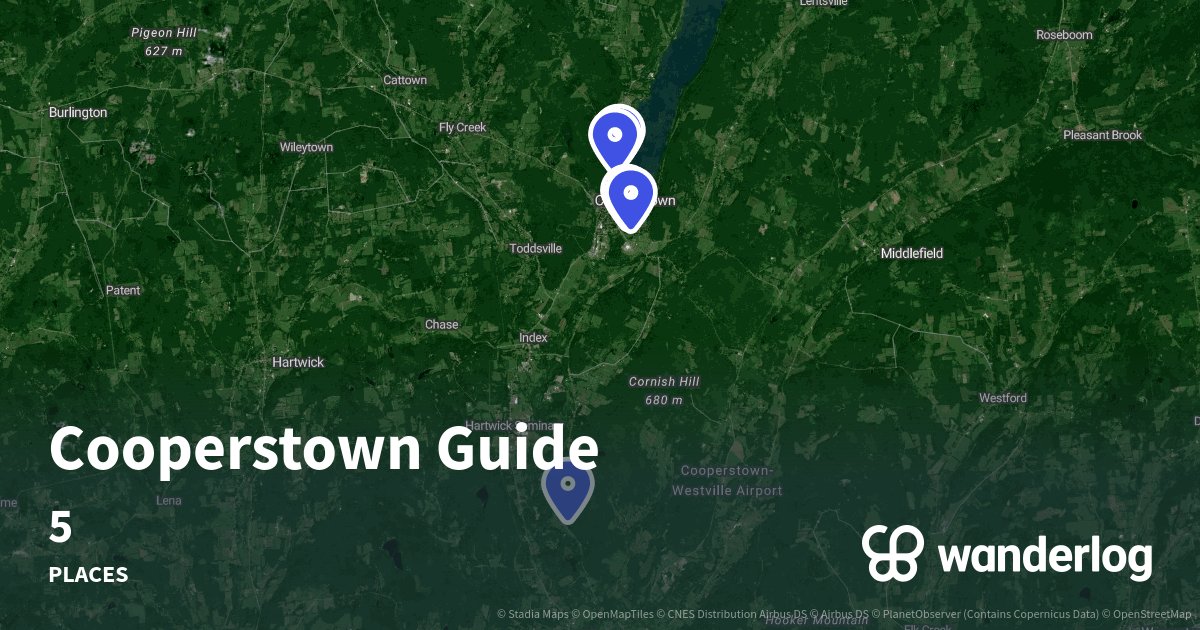 Cooperstown Guide – Wanderlog