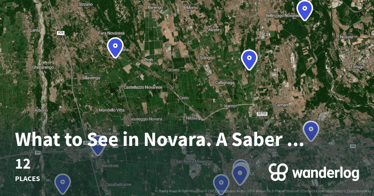 What to See in Novara. A Saber Viajando – Wanderlog