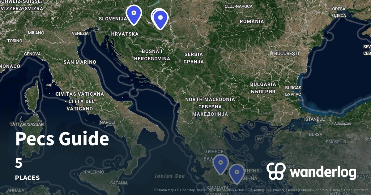 Pecs Guide – Wanderlog